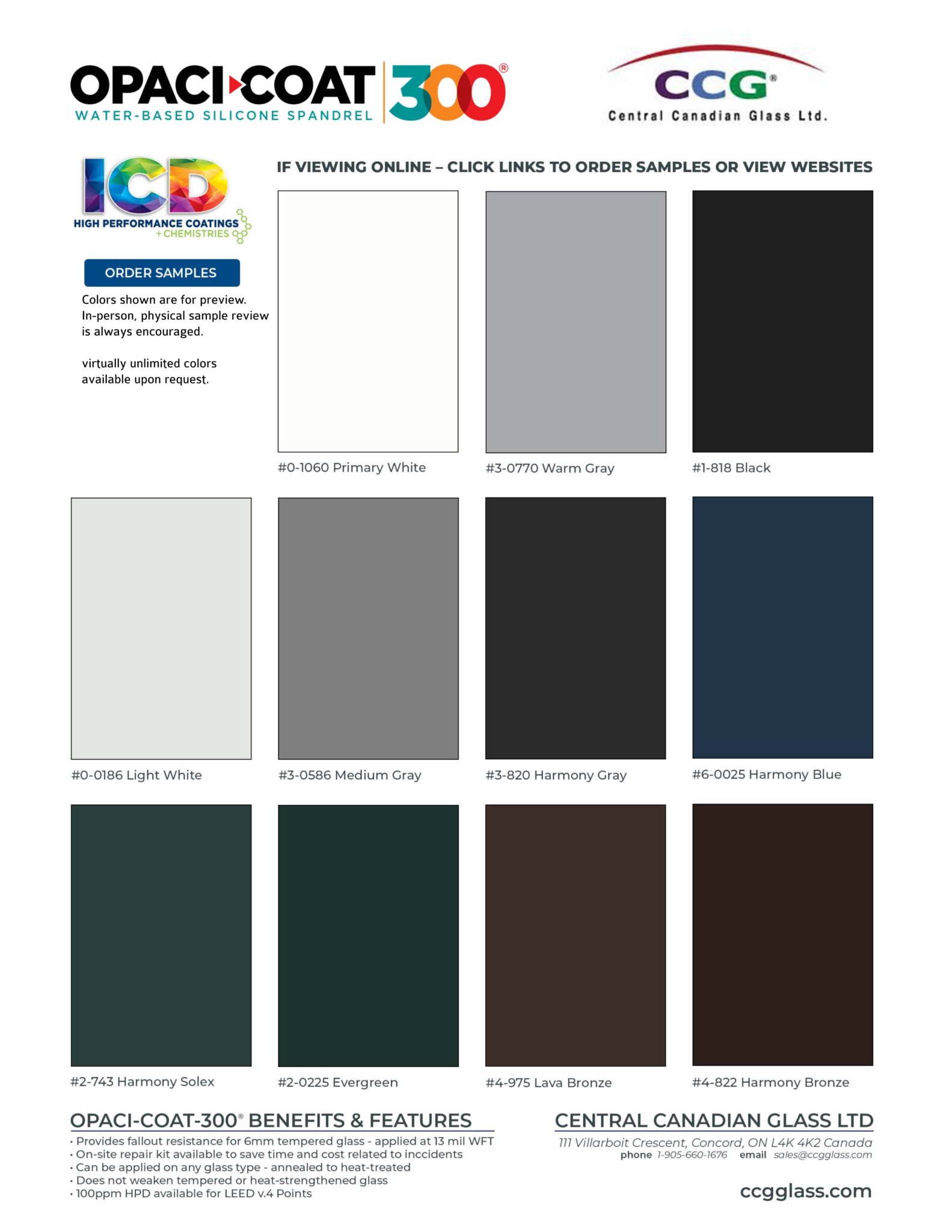 Architectural Spandrels - Central Canadian Glass Ltd.